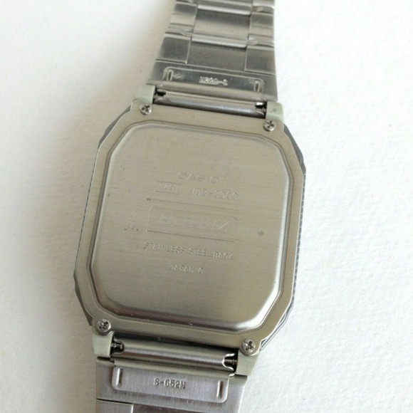 Casio | Accessories | Casio Vdb300 Hotbiz Touch Screen Calculator Watch Vintage 995 Stainless ...